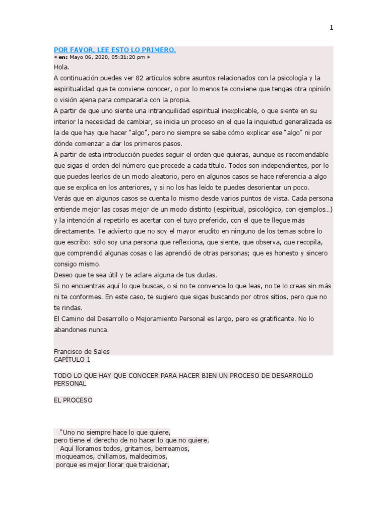 Por Favor | PDF | Tolerancia | Amor