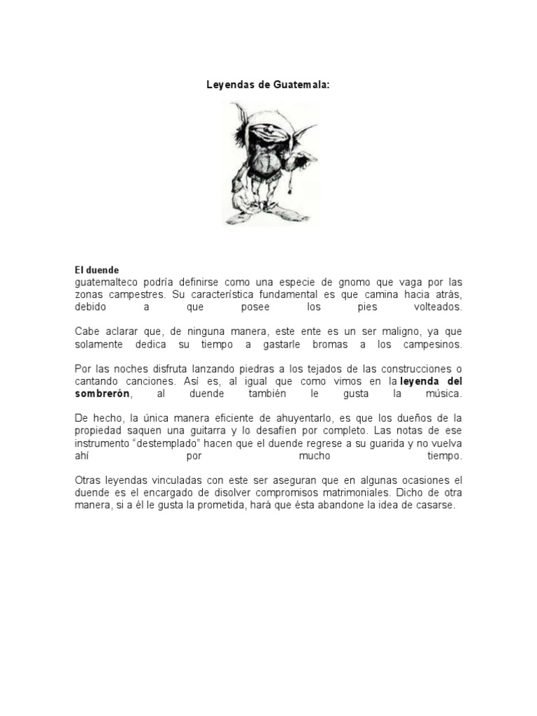 Leyenda Del Duende | PDF
