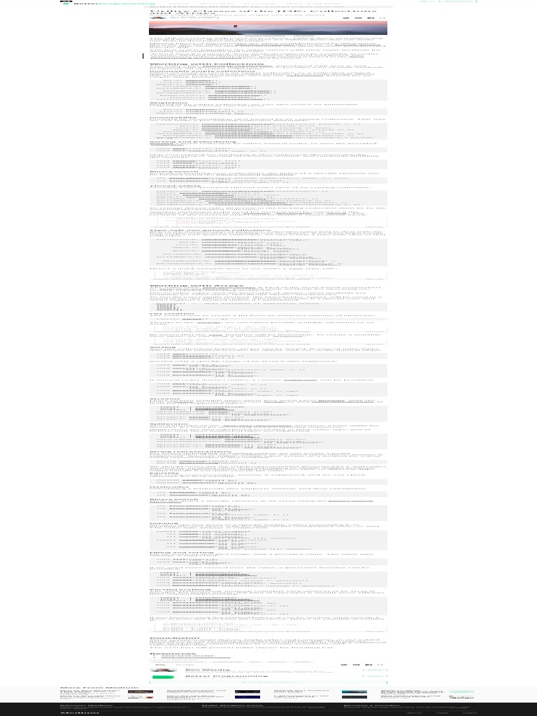 Utility Classes of The JDK - Collections and Arrays PDF | PDF | Integer (Computer Science ...