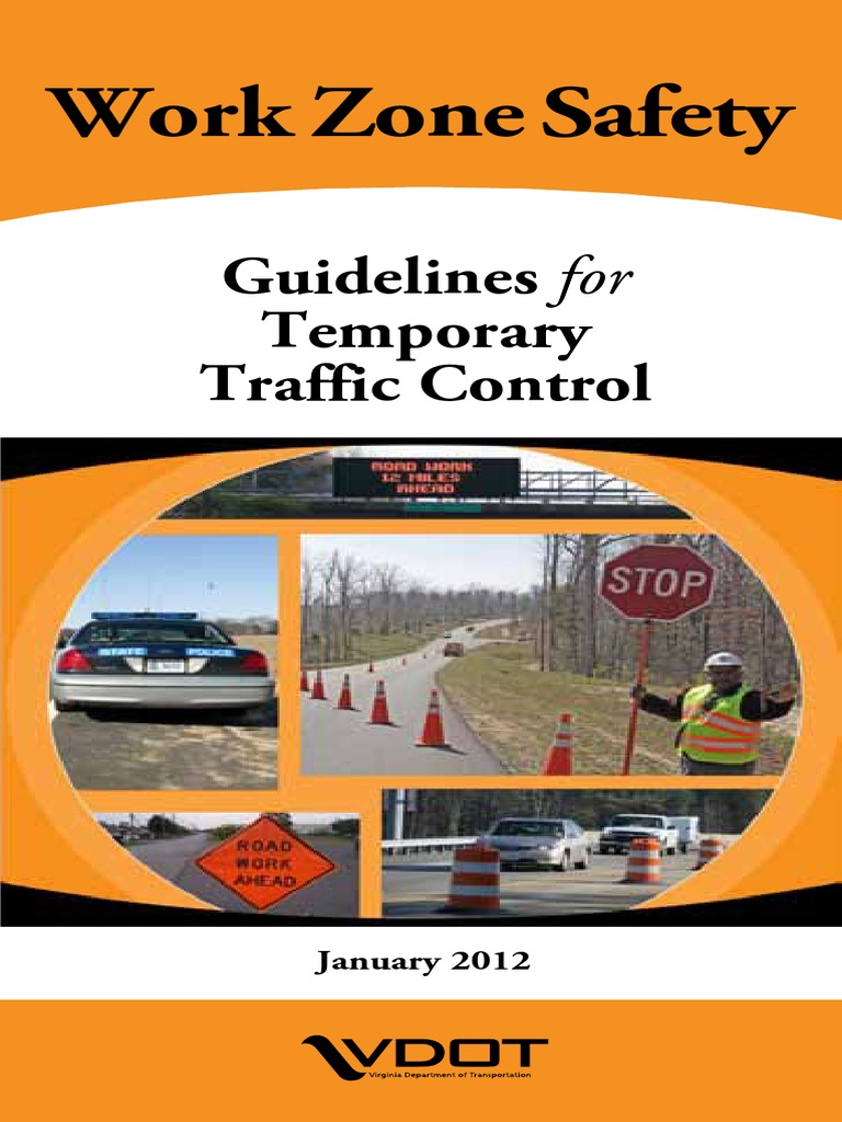 2012 Virginia Temporary Traffic Control | PDF | Traffic | Lane
