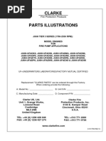 Clarke JU6H Specification Sheet | PDF | Horsepower | Engines