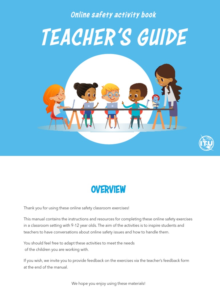 Teacher'S Guide: Online Safety Activity Book | Download Free PDF ...