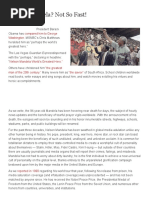 The TRC Detailed Notes - 1 | PDF | Apartheid | South Africa