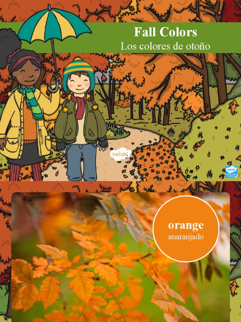 Fall Colors: Los Colores de Otoño | PDF