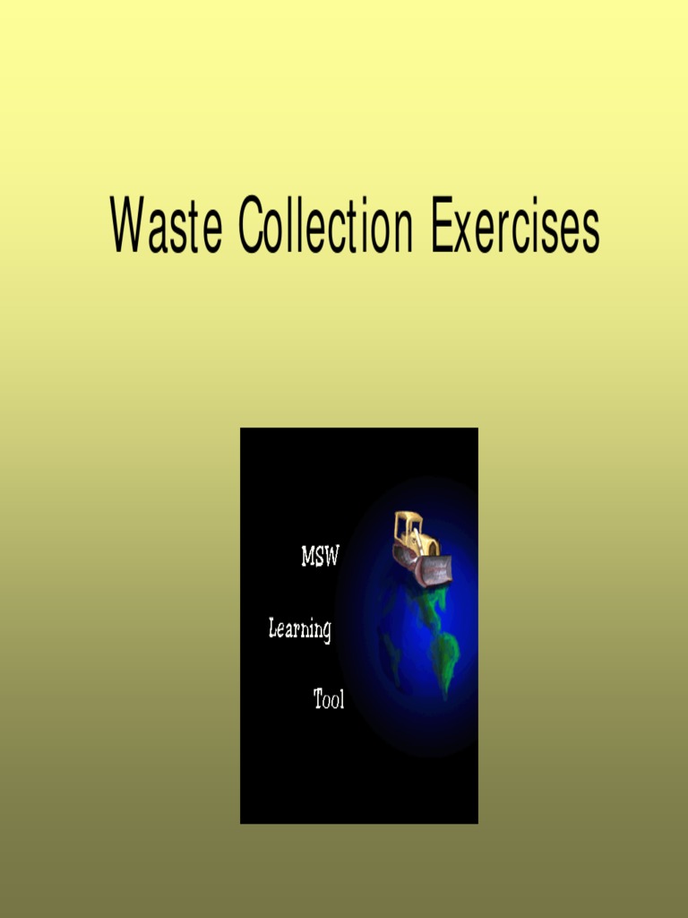 Waste Collection Exercises | PDF | Waste Management | Waste