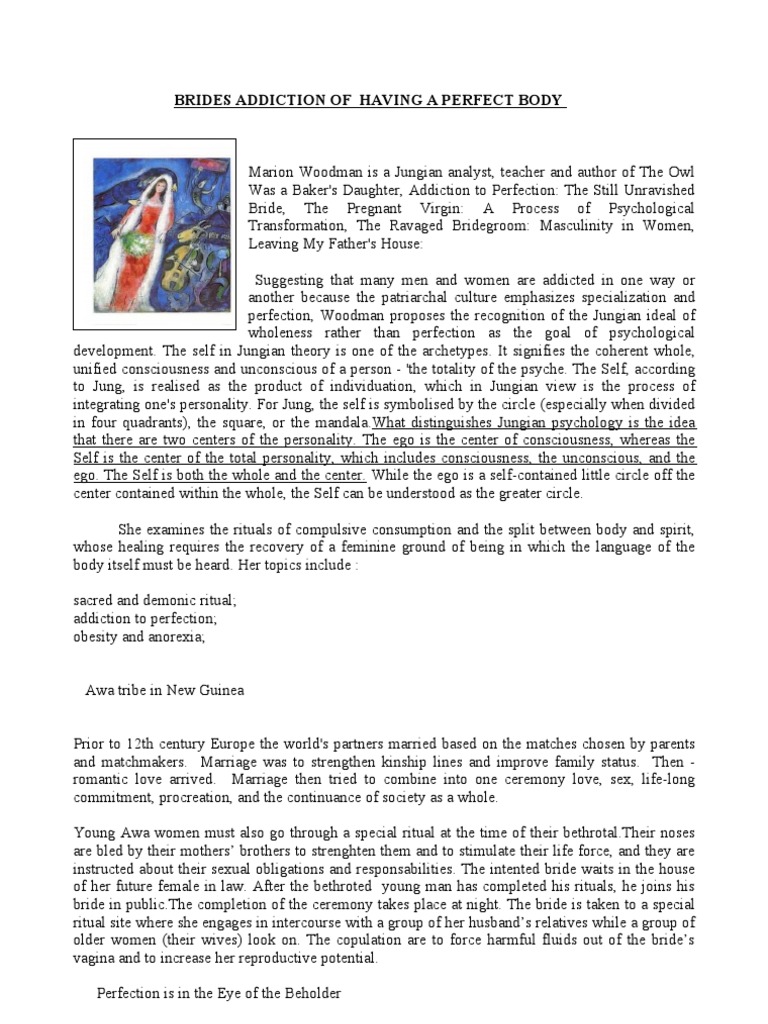 Addiction To Perfection | PDF | Analytical Psychology | Alcoholism