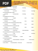 4th Grading Exam Ibong Adarna | PDF