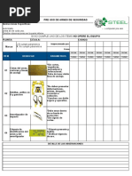 Check List Pertiga | PDF | Ingeniería mecánica | Materiales