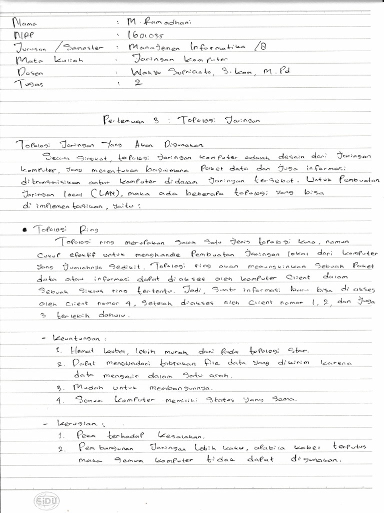 M. Ramadhani MI8 Tugas 3 Jarkom | PDF | Foreign Language Studies | Teaching Methods & Materials