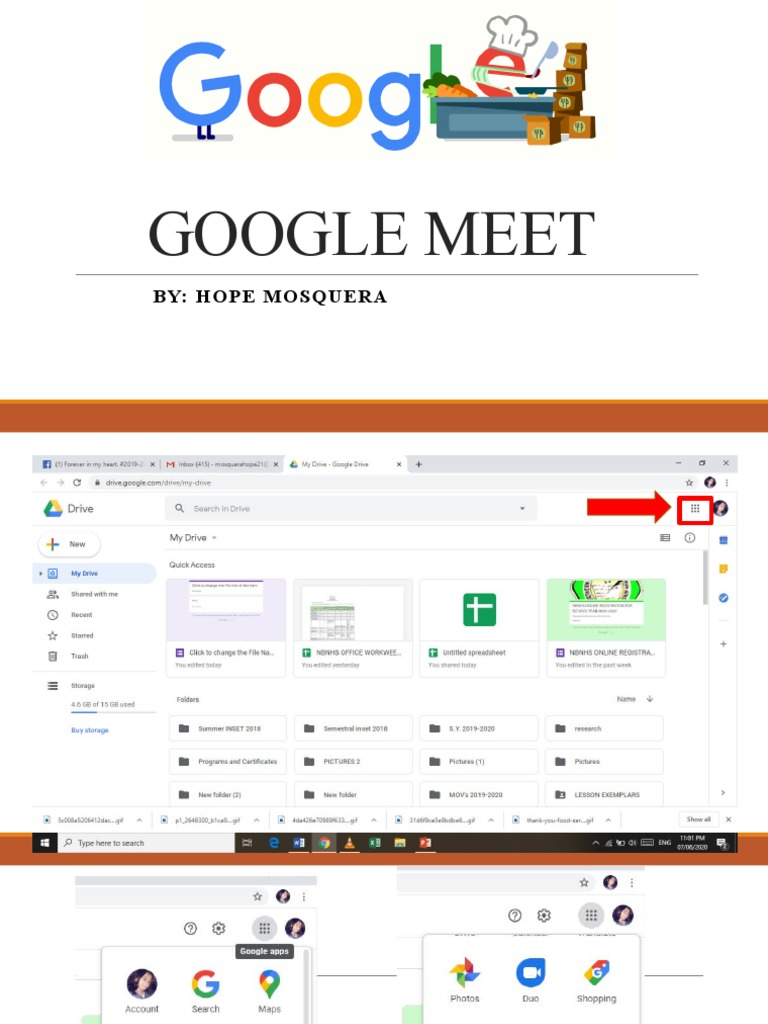GOOGLE-MEET Tutorial | PDF