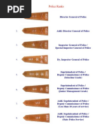 PNP New Rank Classification and Abbreviation | PDF