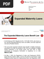 Ra No. 11210 | PDF | Parental Leave | Childbirth