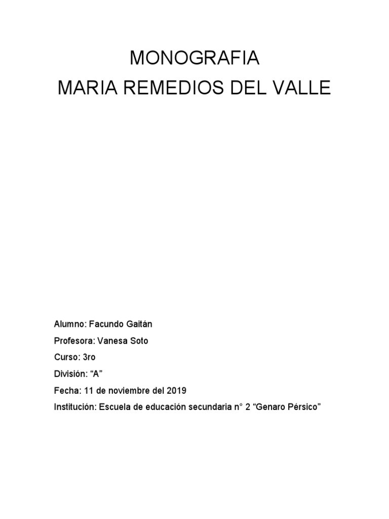 La heroica vida de María Remedios del Valle, la "Madre de la Patria ...