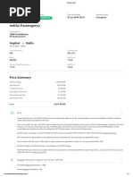 Indigo Flight GST Invoice Details | PDF | Invoice | Taxes
