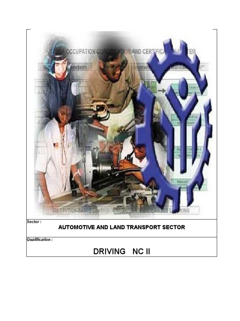 Cbc-Driving NC Ii | PDF | Occupational Safety And Health | Business