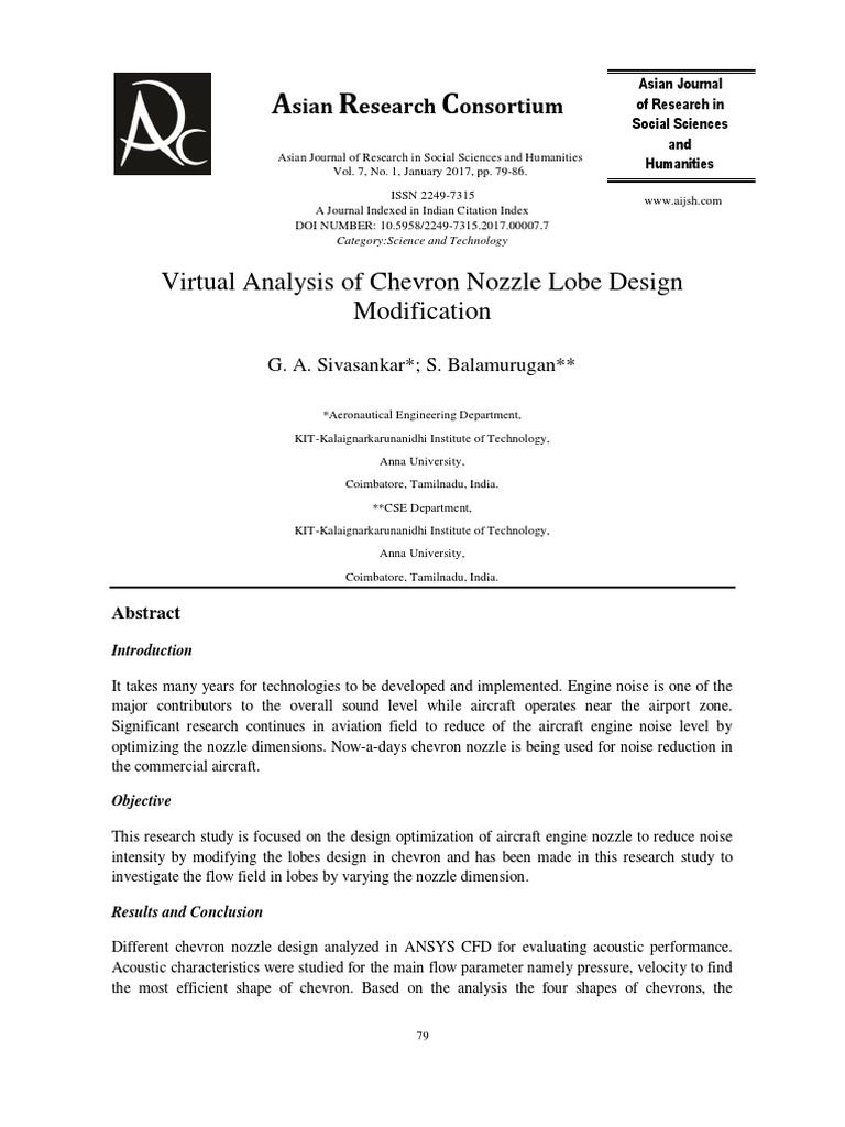 Nozzle Analysis On Lobe | PDF | Jet Engine | Nozzle