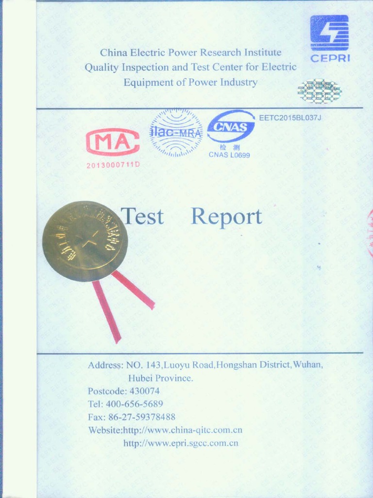 26-RDTA66 - 26-FDTA66 - Test - Report (L0699) | PDF