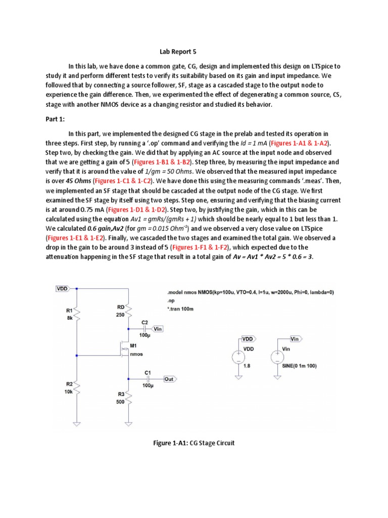 Lab Report 5: Figures 1-A1 & 1-A2 Figures 1-B1 & 1-B2 Figures 1-C1 & 1-C2 | Download Free PDF ...
