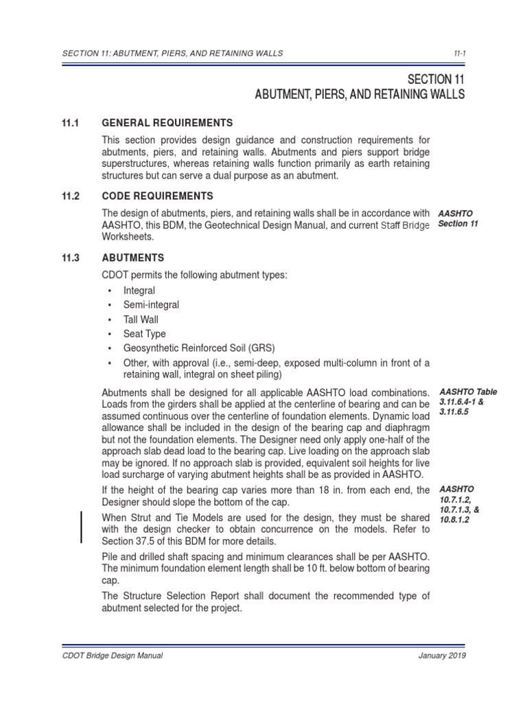 ABUTMENT | PDF | Deep Foundation | Geotechnical Engineering