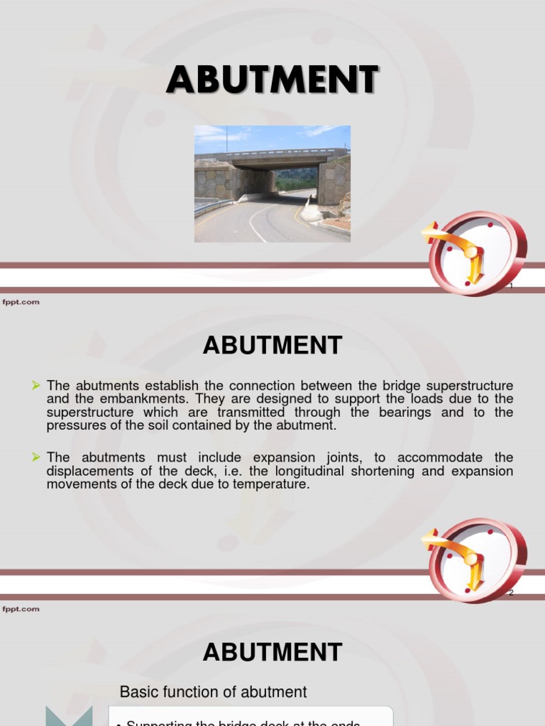Abutment Design | PDF | Deep Foundation | Foundation (Engineering)