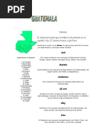 Mapa Linguistico de Guatemala | PDF