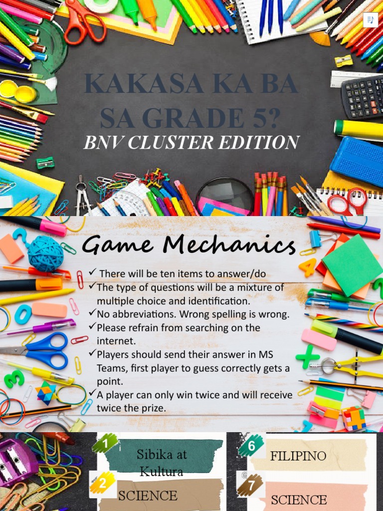 Kakasa Ka Ba Sa Grade 5 | PDF | Nature