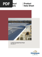 Kingspan Quadcore ks1000rw Roof Panel Data Sheet en GB Ie | PDF | Roof ...