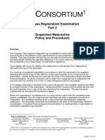JCQ/M1 Malpractice Reporting Form | PDF