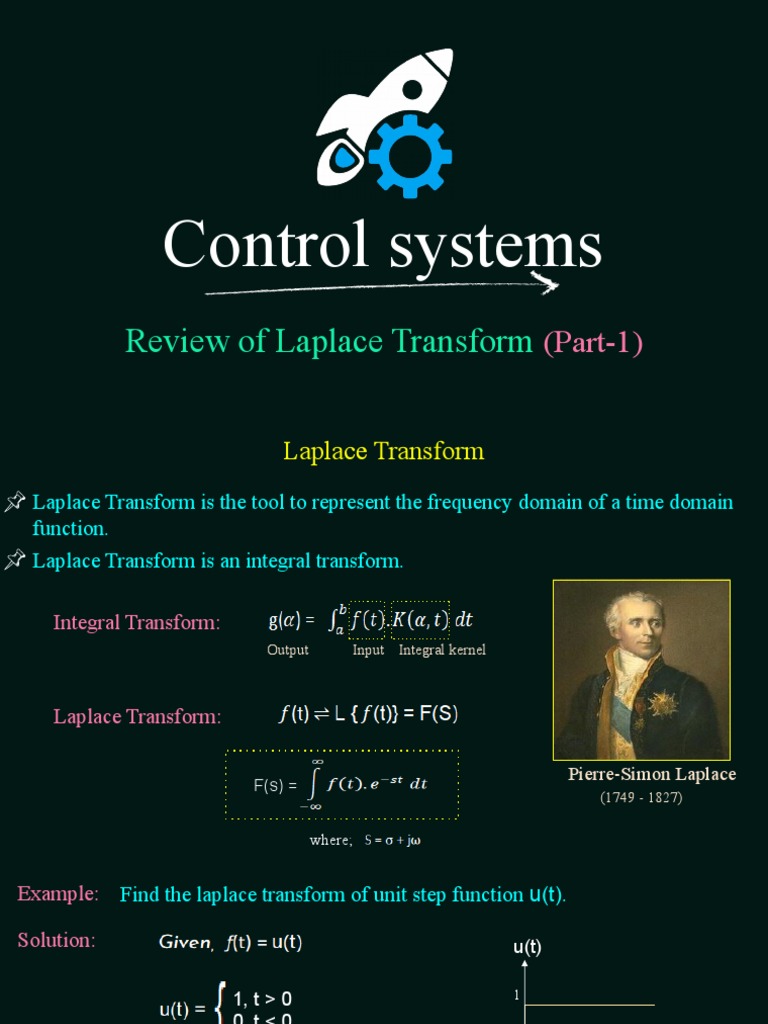 Control Systems: Review of Laplace Transform | Download Free PDF ...