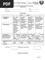 Food Testing Form | PDF
