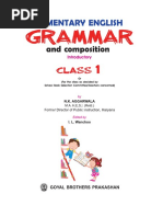 1st Standard English Textbook PDF | PDF