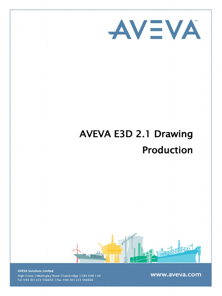 AVEVA E3D 2.1 Drawing Production | PDF | Drawing | Design