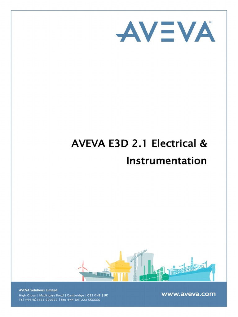 Aveva E3d 2 1 Electrical Instrumentation Pdf 3 D Computer