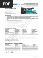 Cummins KTA50-GS8 Engine Specifications | PDF | Horsepower | Engines