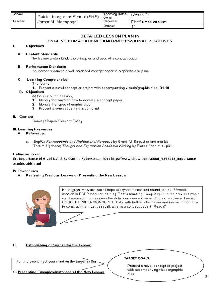 Concept Paper Guide | PDF | Graphics | Essays