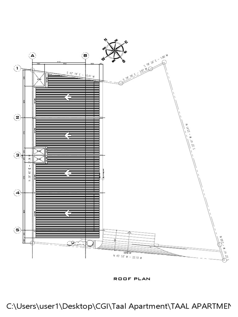 Apartment Roof Plan | PDF