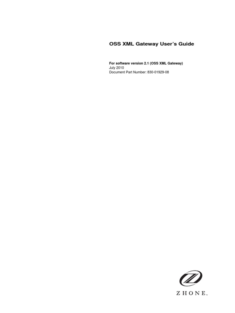 830-01929-08 ZMS OSS Guide | PDF | Operating System | Asynchronous ...