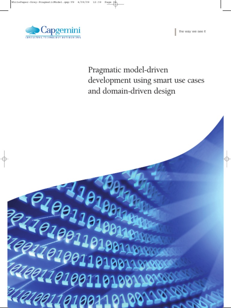 Pragmatic Model Driven Development Using Smart Use Cases and Domain-Driven Design | PDF | Use ...