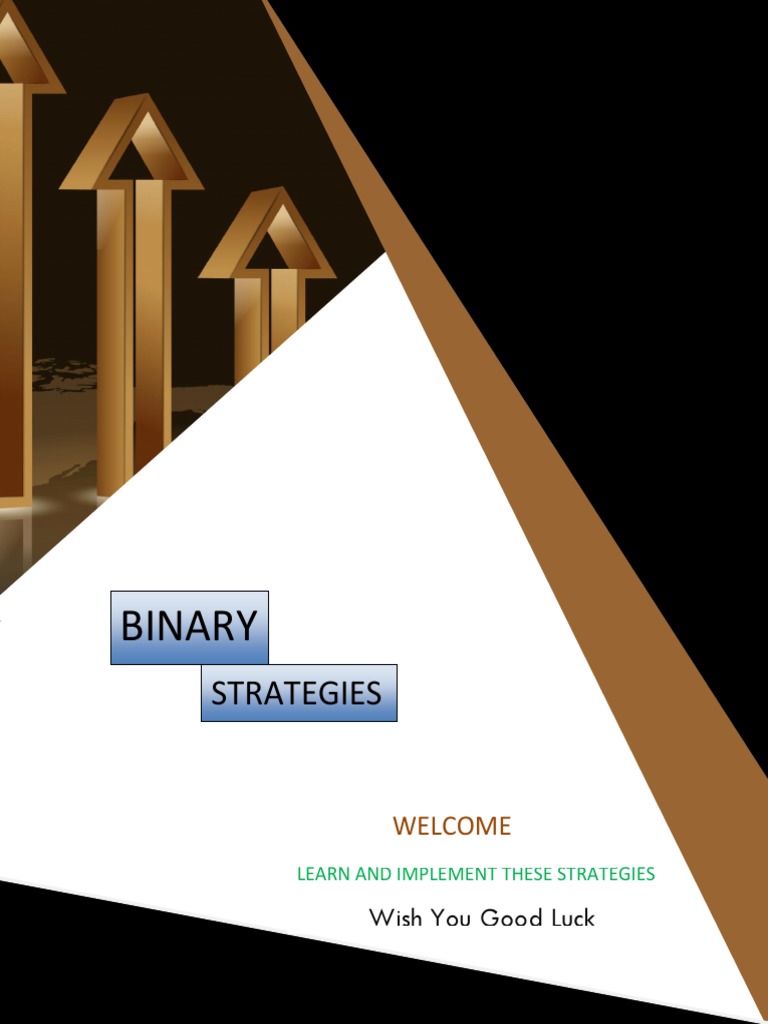 Binary Options Trading Strategies Guide | PDF | Economic Forecasting ...
