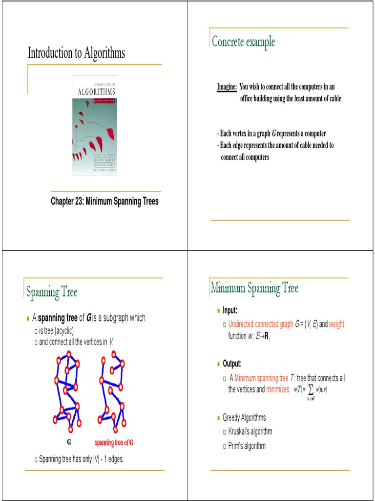 Introduction To Algorithms: Concrete Example Concrete Example | PDF | Theoretical Computer ...
