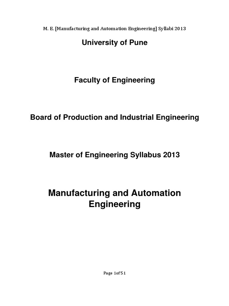 Manufacturing and Automation Engineering | PDF | Welding | Construction