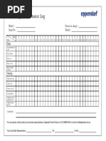 Main - Centrifuge Maintenance Log Template Eppendorf PDF | PDF