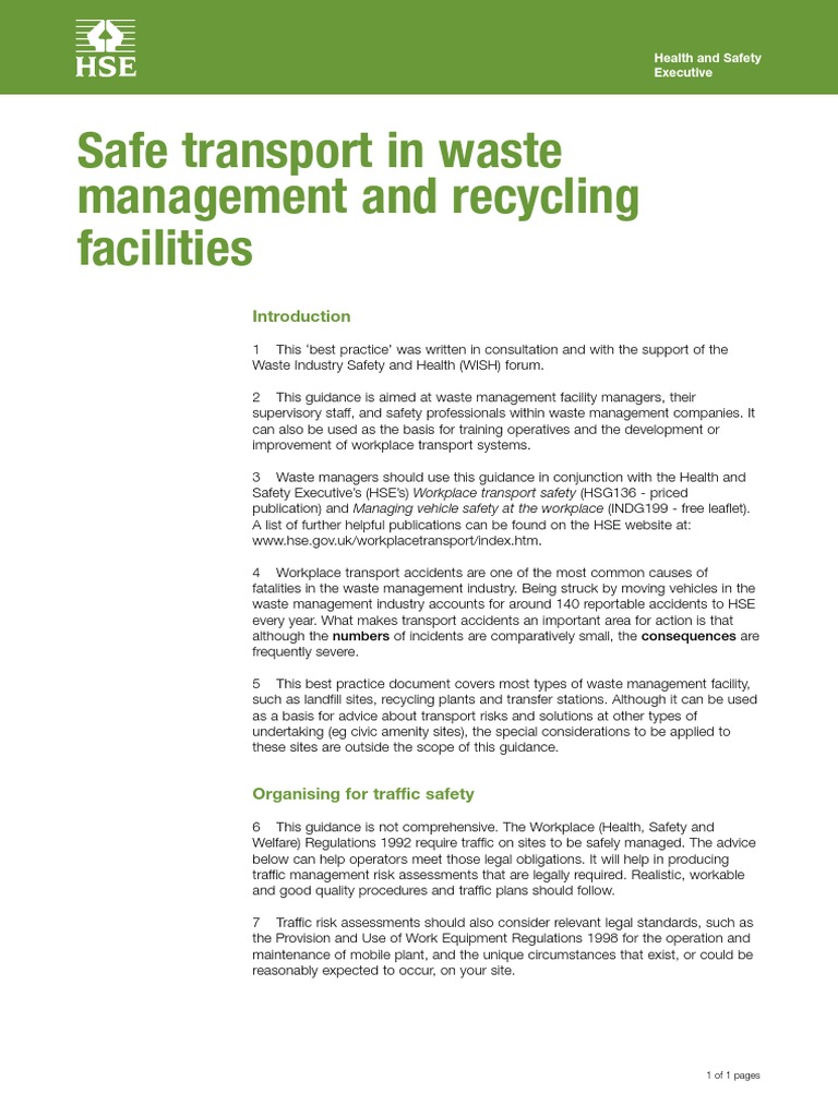 Waste09 (2004) | PDF | Traffic | Road