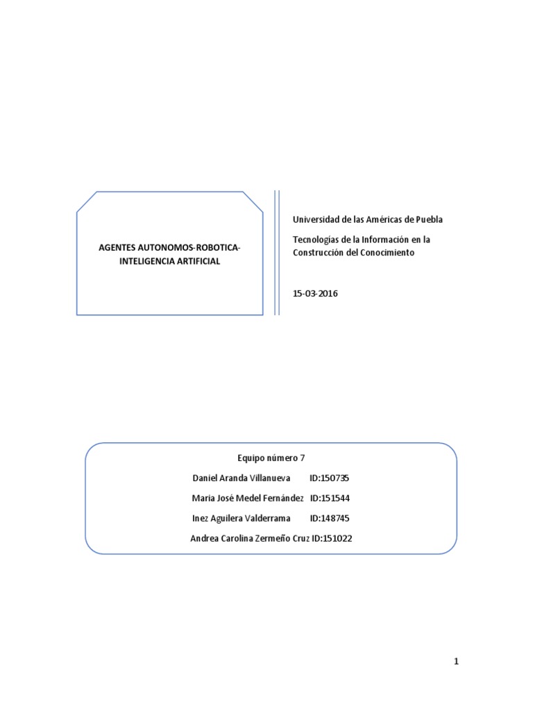 VILANUEVA ET AL - Robotica e Inteligencia Artificial | PDF | Robot ...