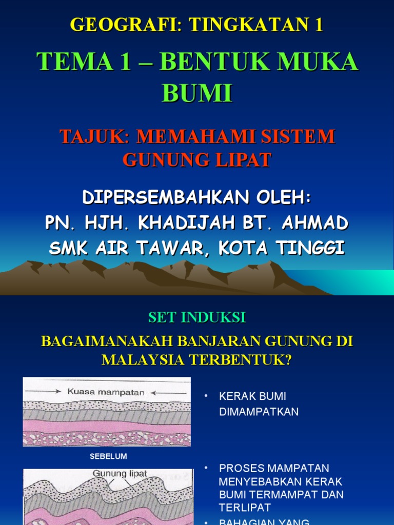 Sistem Gunung Lipat | PDF
