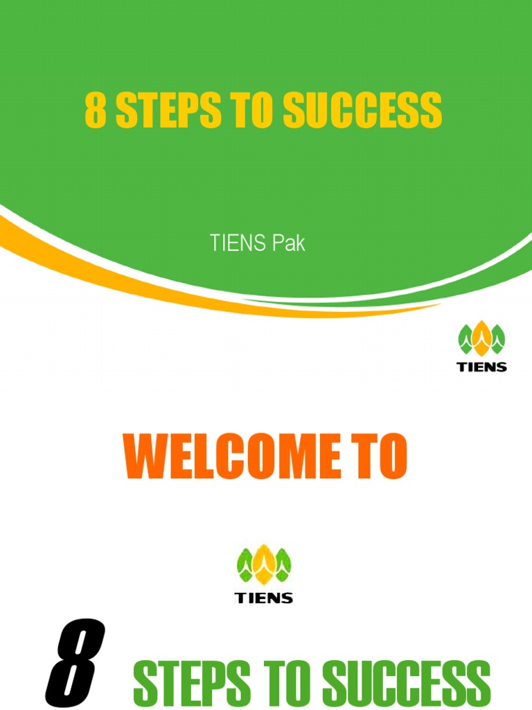 8 Stps To Success | PDF | Psychological Concepts