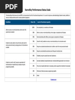 Australia Modified Karnofsky Performance Scale | PDF | Patient ...
