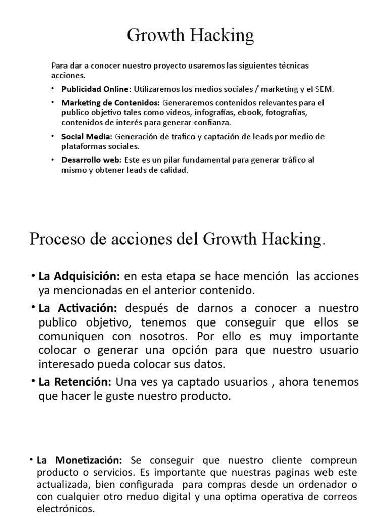 Growth Hacking | PDF | Informática