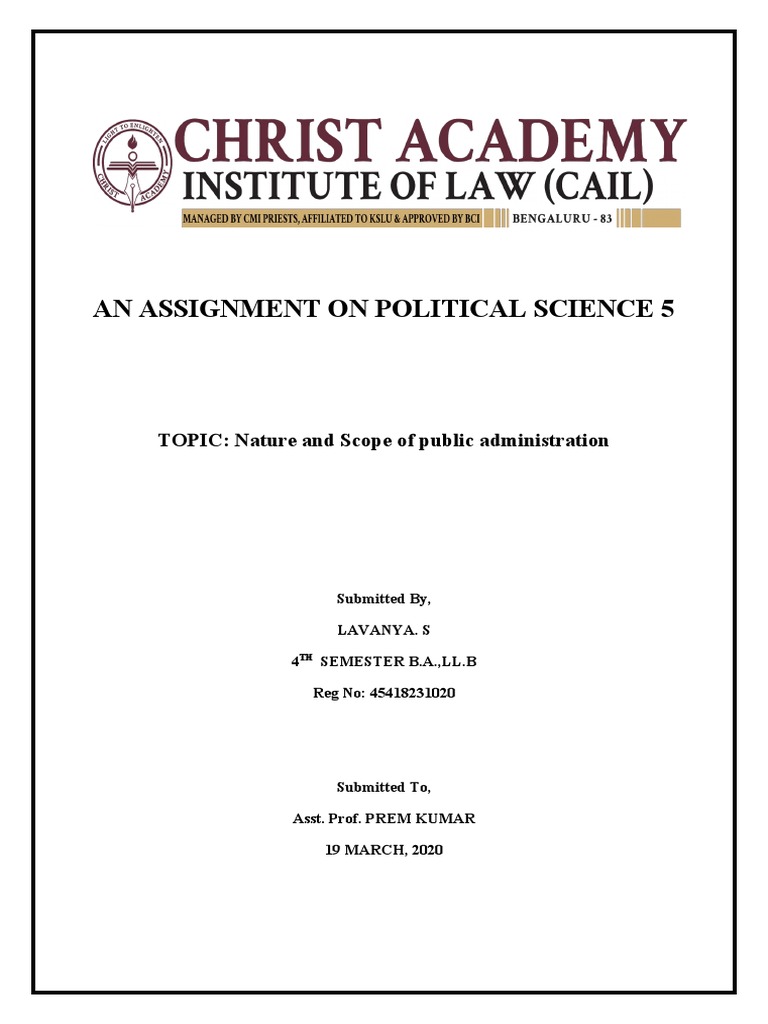 Public Administration | PDF | Public Administration | Political Science