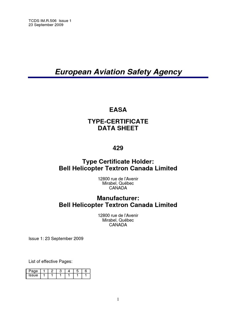 Sikorsky Certificado Tipo Easa | PDF | Rotorcraft | Jet Fuel